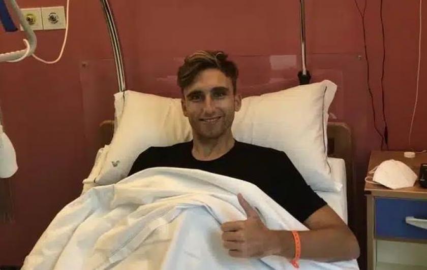 Il calciatore dell'Arezzo Giacomo Risaliti fermo oltre un mese per la ...