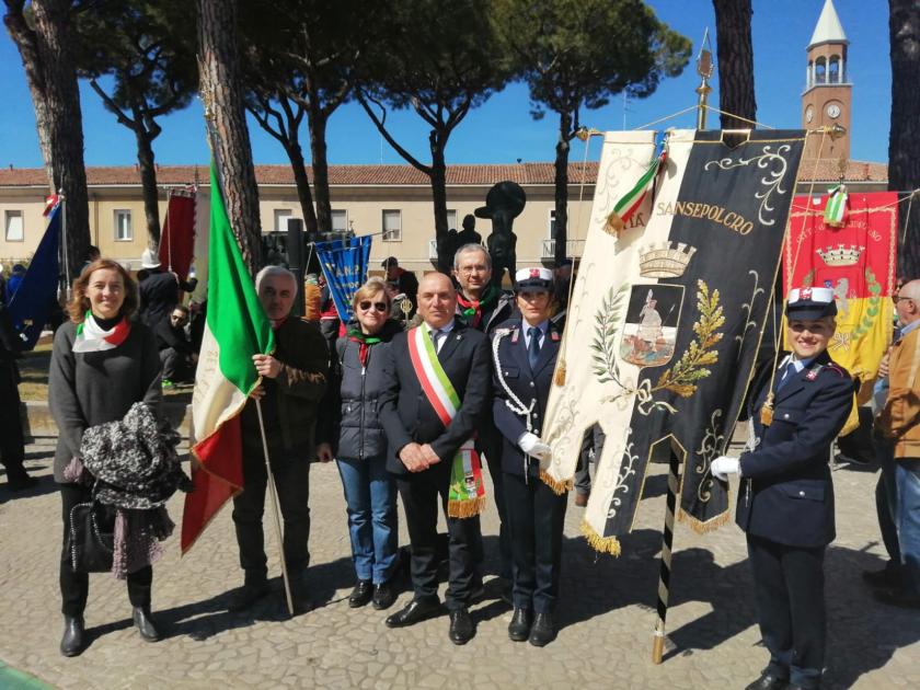 Sansepolcro presente alla cerimonia di Alfonsine - Saturno Notizie